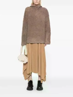 B+AB Hooded Knit Pullover - Neutrals