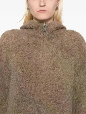 B+AB Hooded Knit Pullover - Neutrals