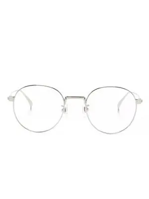 Dunhill Round-frame Glasses - Silver
