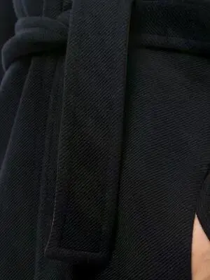 Paule Ka Virgin Wool-blend Belted Coat