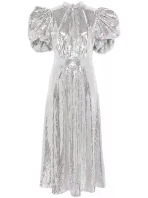 ROTATE BY BIRGER CHRISTENSEN Sequined Maxi Dress