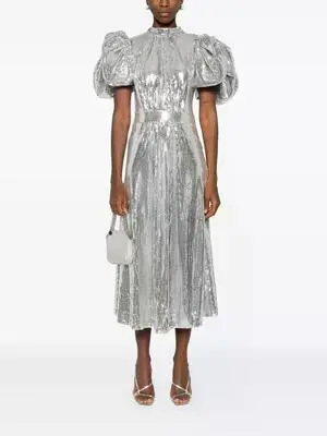 ROTATE BY BIRGER CHRISTENSEN Sequined Maxi Dress