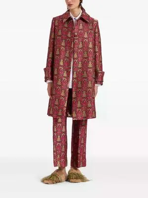 La DoubleJ Patterned Jacquard Precious Coat