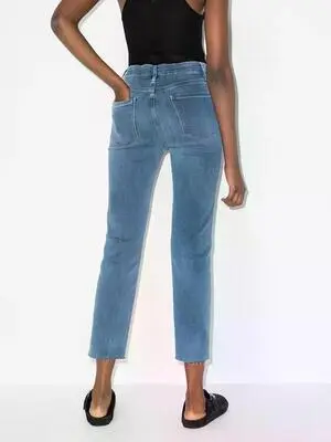 FRAME Le Sylvie Cropped Jeans
