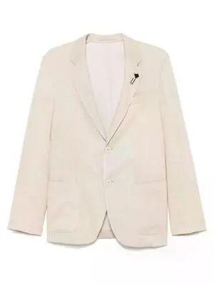 LARDINI Brooch-detail Blazer