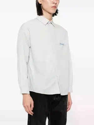 GROUND ZERO Gothic Logo-print Shirt