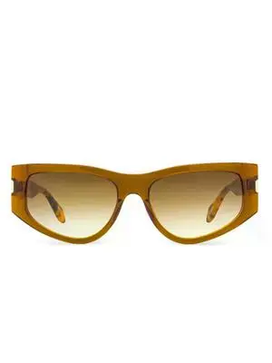 Just Cavalli Logo-lettering Sunglasses - Brown