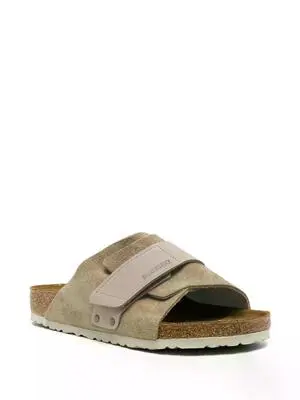 BIRKENSTOCK Kyoto Touch-strap Slip-on Sandals - Neutrals