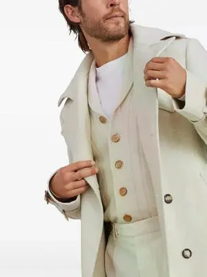 Brunello Cucinelli Long Double-breasted Coat