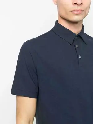 ZANONE Ice Cotton Polo Shirt - Blue