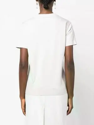 LANVIN Embroidered Logo T-shirt