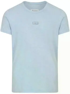 MAISON MARGIELA Numbers-motif T-shirt - Blue