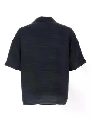 Saint Laurent Silk Polo Shirt