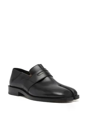 MAISON MARGIELA Tabi Leather Loafers - Black