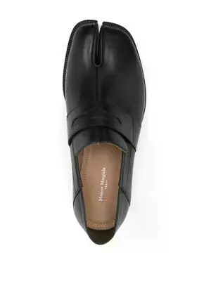 MAISON MARGIELA Tabi Leather Loafers - Black