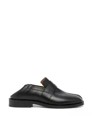 MAISON MARGIELA Tabi Leather Loafers - Black