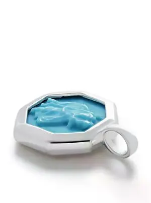 Monica Vinader St Christopher Turquoise Pendant Charm