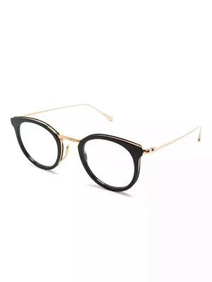 KAME MANNEN Pantos-frame Glasses
