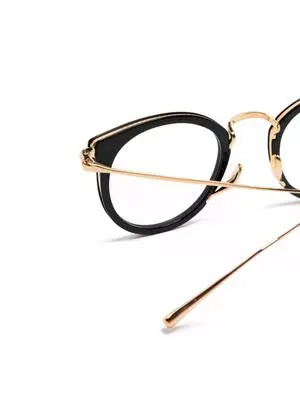 KAME MANNEN Pantos-frame Glasses