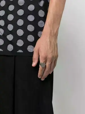 MAISON MARGIELA Chevalier Signet Ring