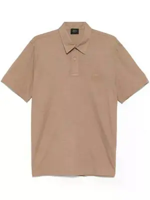 Brioni Logo-embroidered Polo Shirt