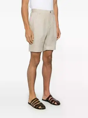 Sease Herringbone Bermuda Shorts