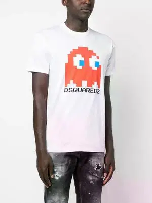 Dsquared2 Cartoon-print Cotton T-shirt