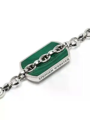 Stephen Webster Inline Razer Tag Necklace