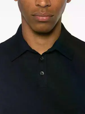 Alpha Studio Short-sleeve Polo Shirt - Blue