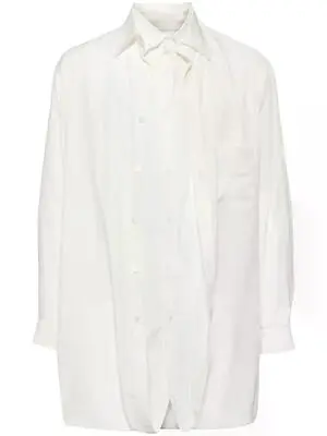 Yohji Yamamoto Double-layered Shirt
