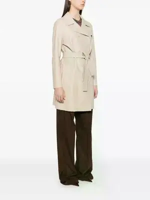 P.a.r.o.s.h Leather Trench Coat