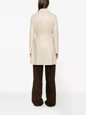 P.a.r.o.s.h Leather Trench Coat