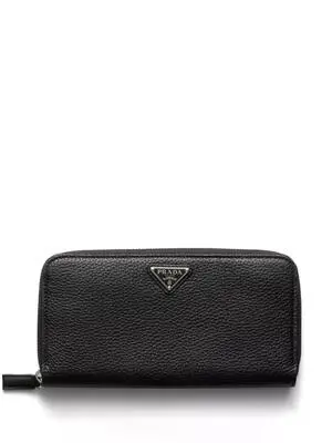 Prada Leather Wallet - Black