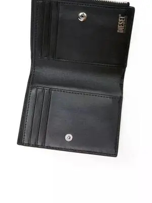 DIESEL® 1dr Leather Wallet - Black