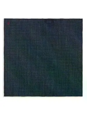 Isaia Check-print Scarf