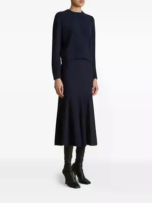 Khaite Cashmere Crew Neck Sweater