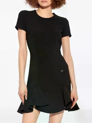 Dsquared2 Ruffled Hem Mini Dress