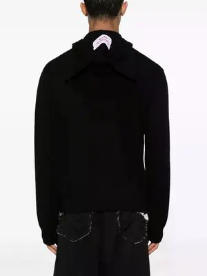 CHARLES JEFFREY Fluffy Ears Balaclava Sweater