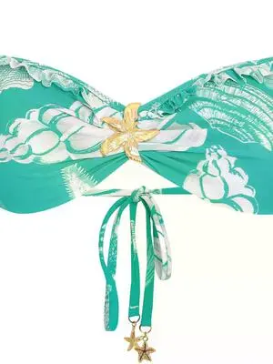 AMIR SLAMA Shell-print Bikini