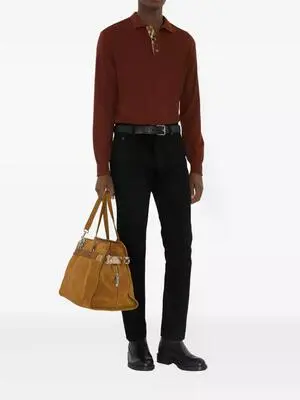 Burberry Slim-cut Jeans With Equestrian Knight Design