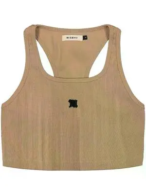 MISBHV Cropped M-patch Tank Top