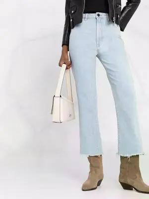 3x1 Emma Cropped Flared Jeans