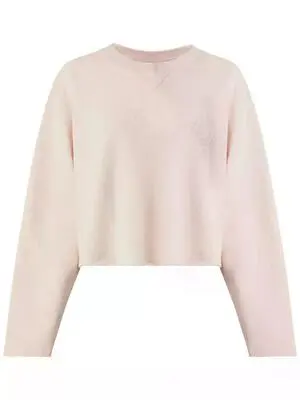 MAISON MARGIELA Logo-appliqué Cotton Sweatshirt
