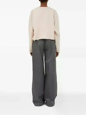 MAISON MARGIELA Logo-appliqué Cotton Sweatshirt