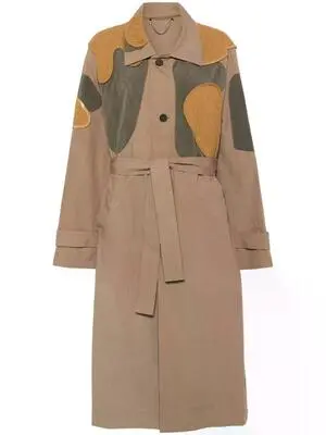 CRAIG GREEN Patch-detail Trench Coat