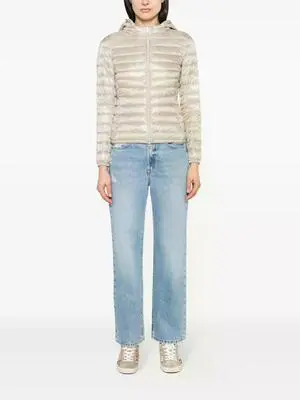 Herno Angela Quilted Puffer Jacket - Neutrals