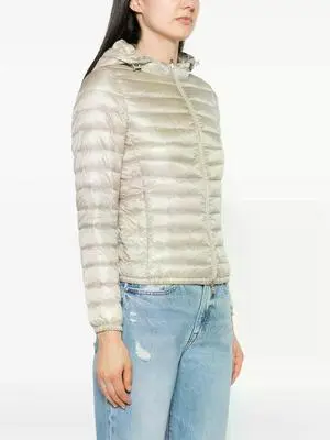 Herno Angela Quilted Puffer Jacket - Neutrals