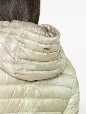 Herno Angela Quilted Puffer Jacket - Neutrals