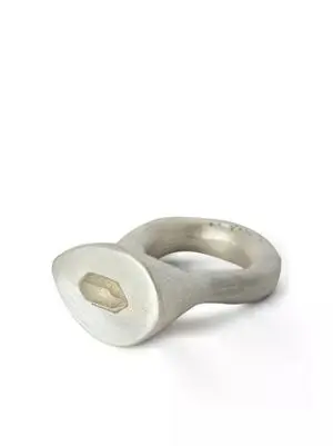 PARTS OF FOUR Tall Roman Ring - Silver