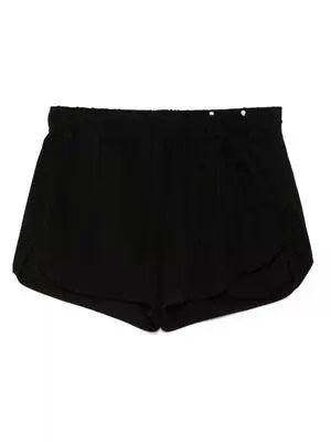 Christopher Esber Ruched Boxer Shorts - Black